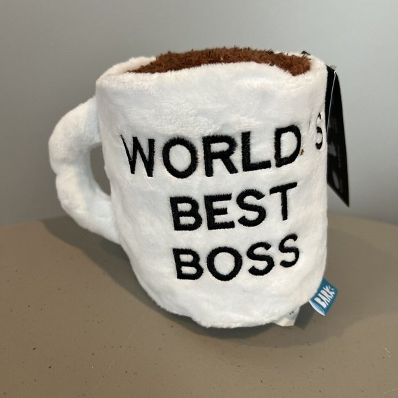 Bark | Dog | The Office Worlds Best Boss Coffee Mug Plush Dog Toy By ...